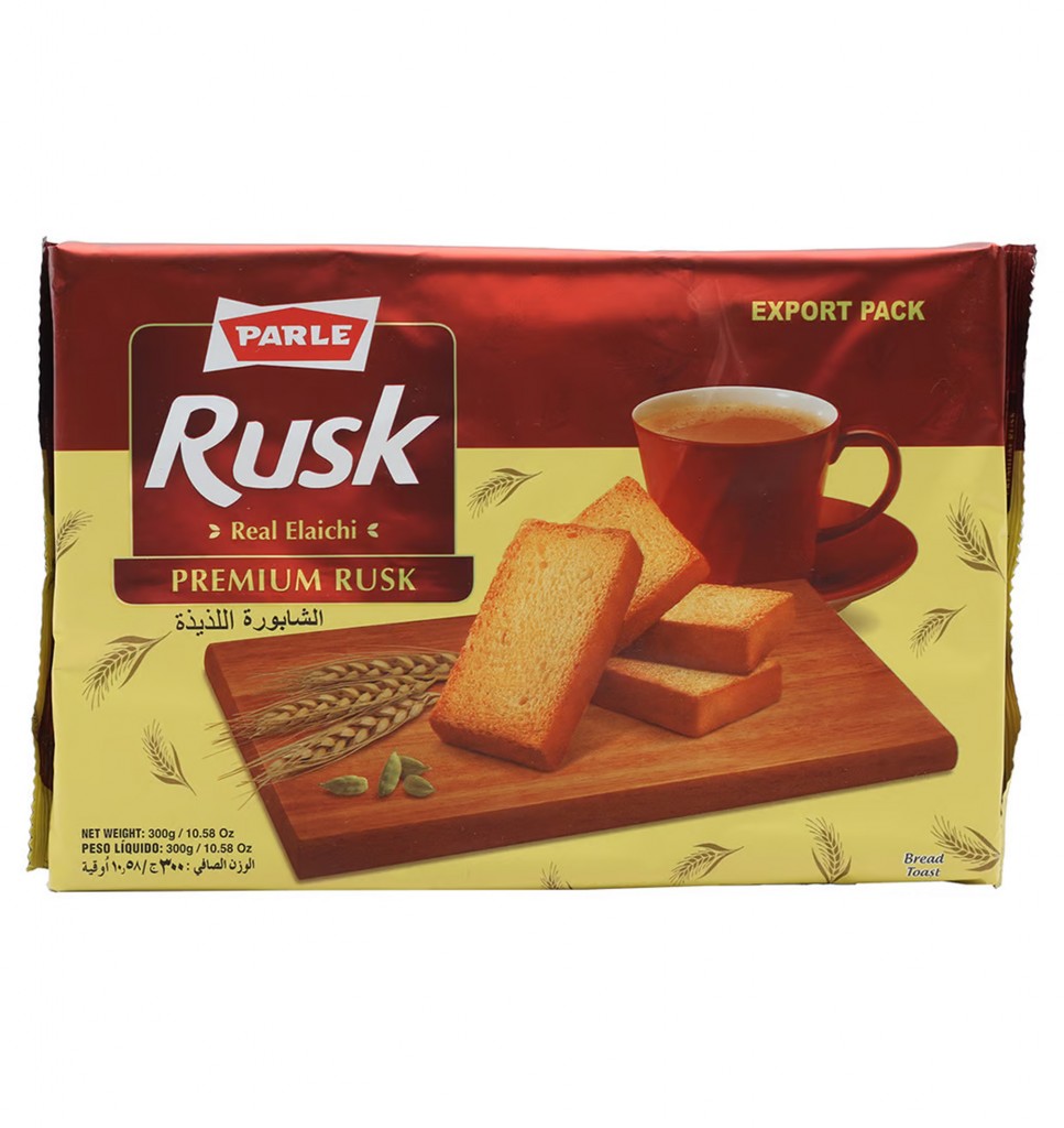 Parle Real Elaichi Premium Rusk 300Gm | Seven Emirates Supermarket LLC