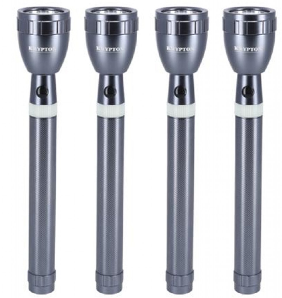 Krypton Rechargeble Led Flash Light Knfl5120 | Seven Emirates Supermarket