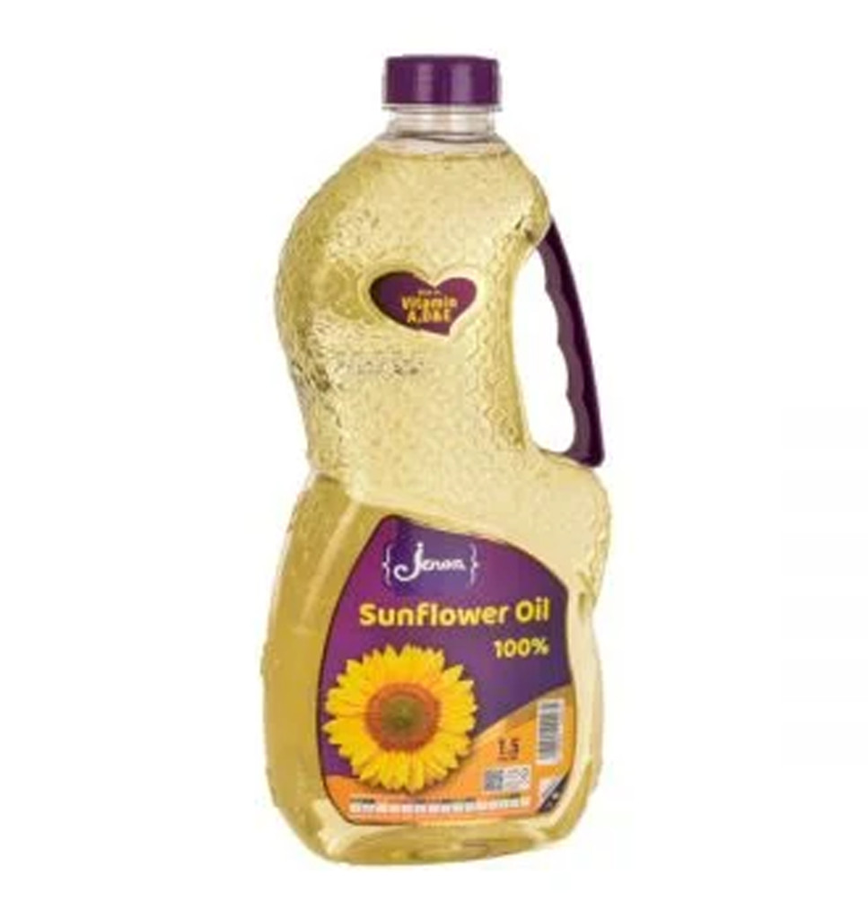 Jenan Sunflower Oil 1.5 Ltr | Seven Emirates Supermarket LLC