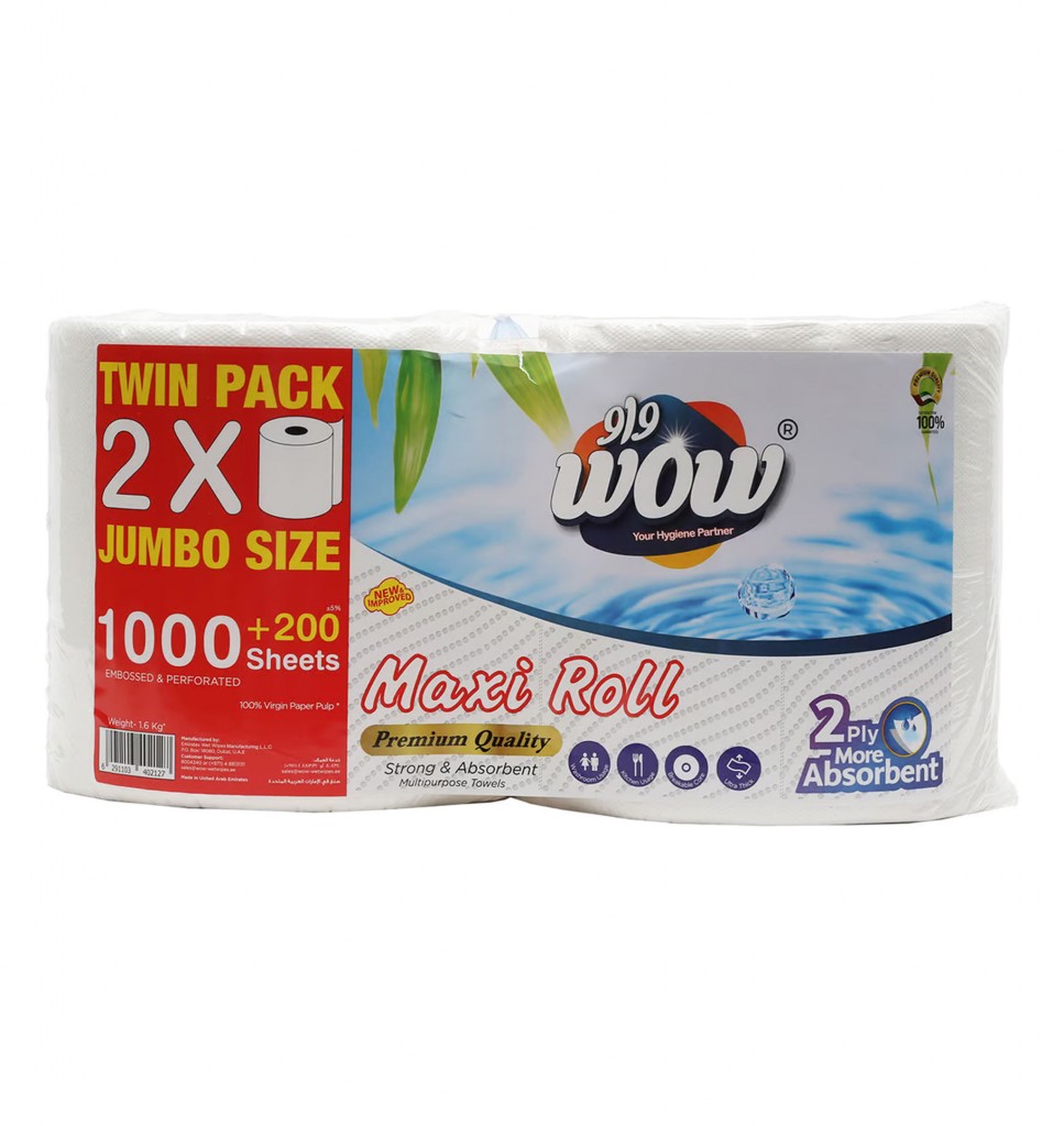 Our Choice Maxi Roll Twin Pack | Seven Emirates Supermarket LLC