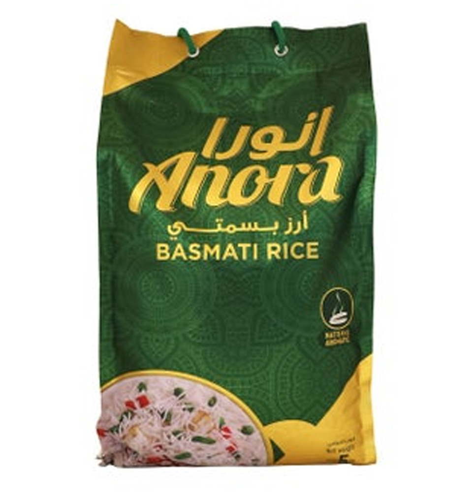 Anora Basmati Rice 5 Kg | Seven Emirates Supermarket LLC