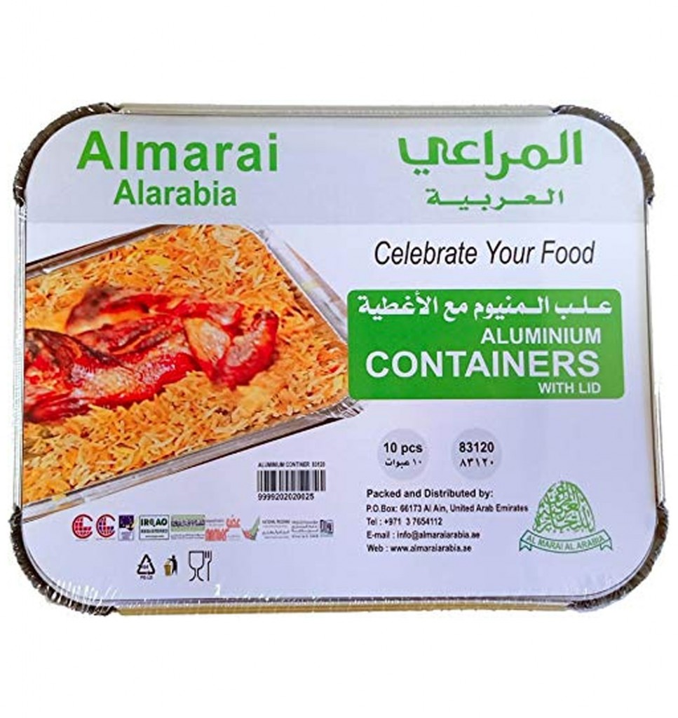 Almarai Arabia Aluminium Container 83120 | Seven Emirates Supermarket LLC