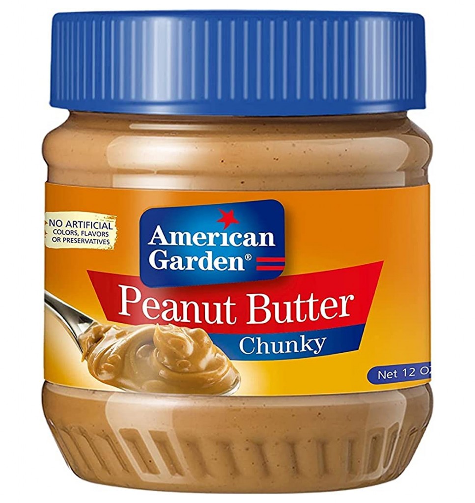 American Garden Peanut Butter Chunky 12Oz | Seven Emirates Supermarket LLC