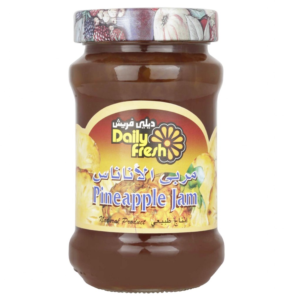 Daily Fresh Jam Pineapple 450G | Seven Emirates Supermarket