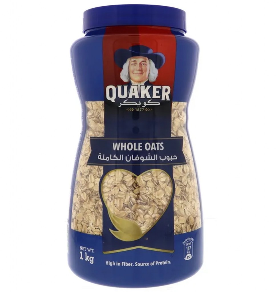 Quaker Whole Oats 1Kg Pet | Seven Emirates Supermarket LLC