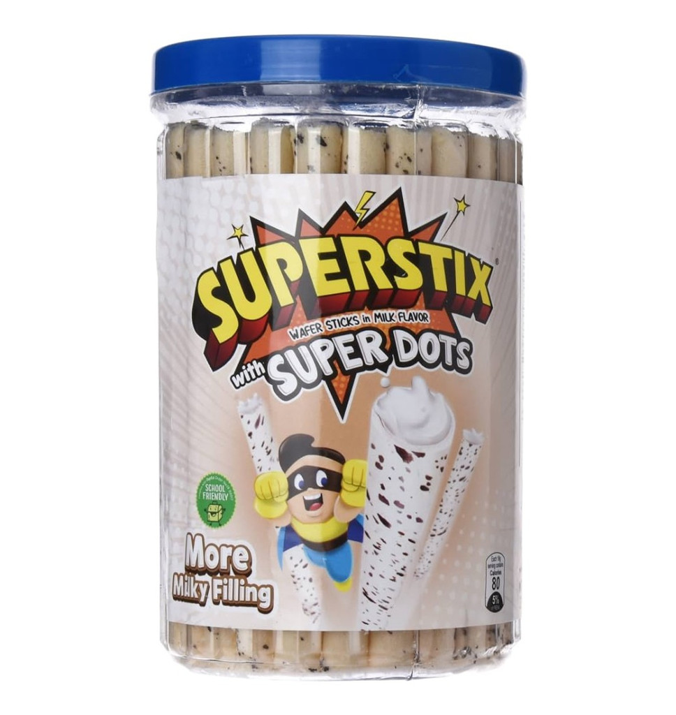 Superstix Wafer Sticks Milk 330 Gm | Seven Emirates Supermarket LLC