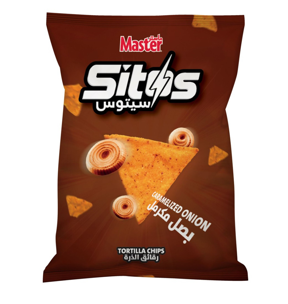 Master Sitos Caramel Onion Chips 150 Gm | Seven Emirates Supermarket LLC