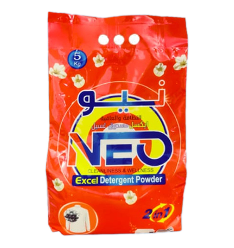 Neo Excel Detergent Powder 5Kg | Seven Emirates Supermarket LLC