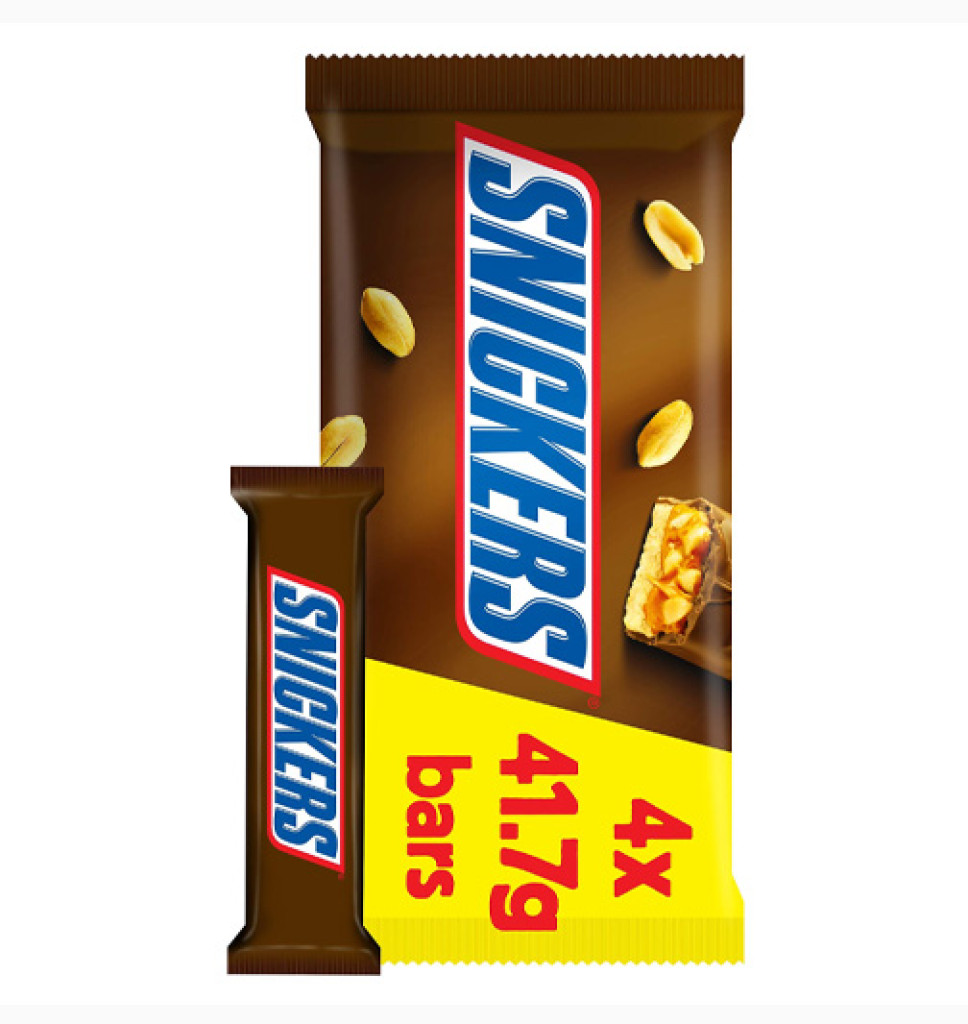 Snickers Chocolate Bar 4X41.7Gm | Seven Emirates Supermarket LLC